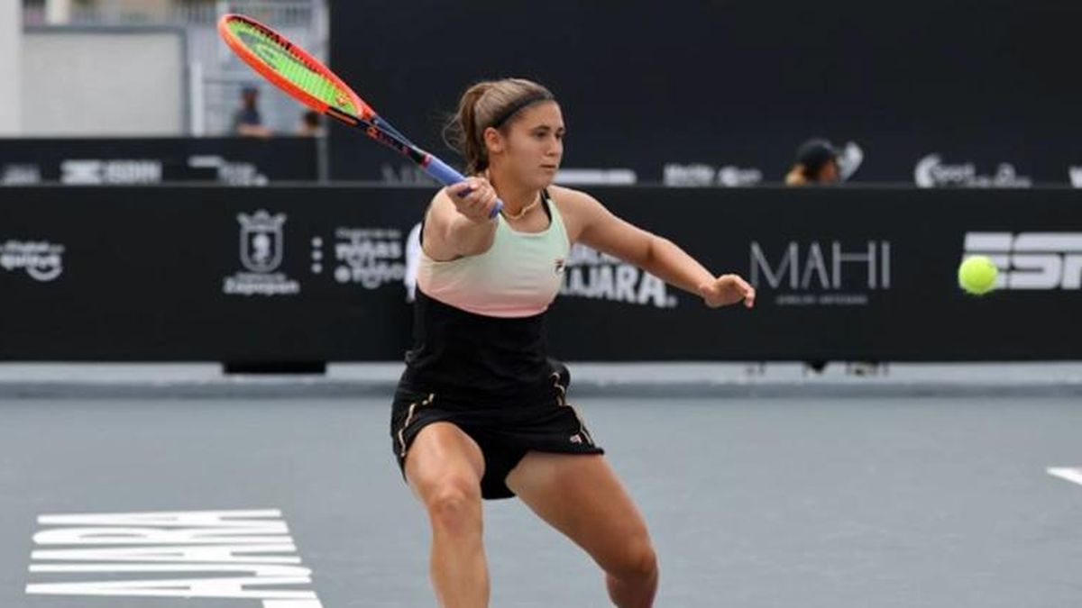 Julia Riera entró como lucky loser en Cancún y perdió en la primera ronda