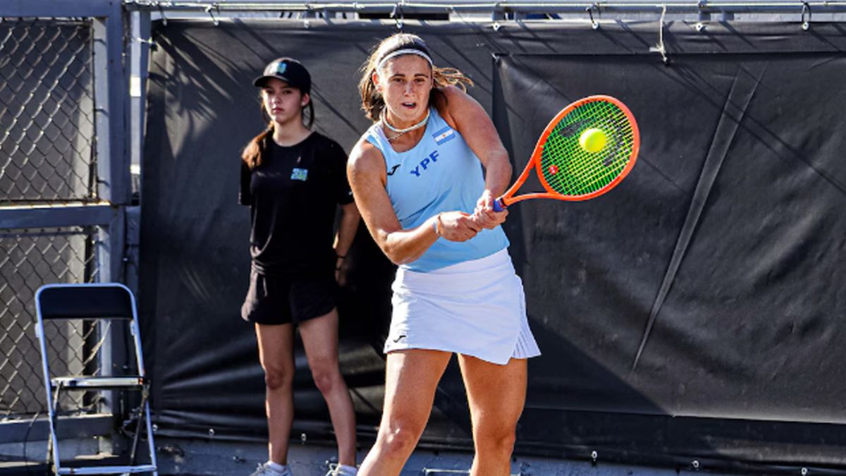 Julia Riera imparable: le dio el triunfo a Argentina ante Chile