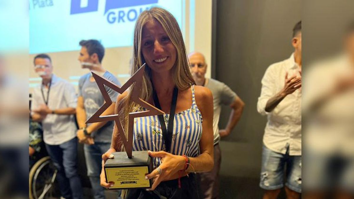 Brenda Bernard se llevó el premio mayor en la primera fiesta de la Asociación Atlética
