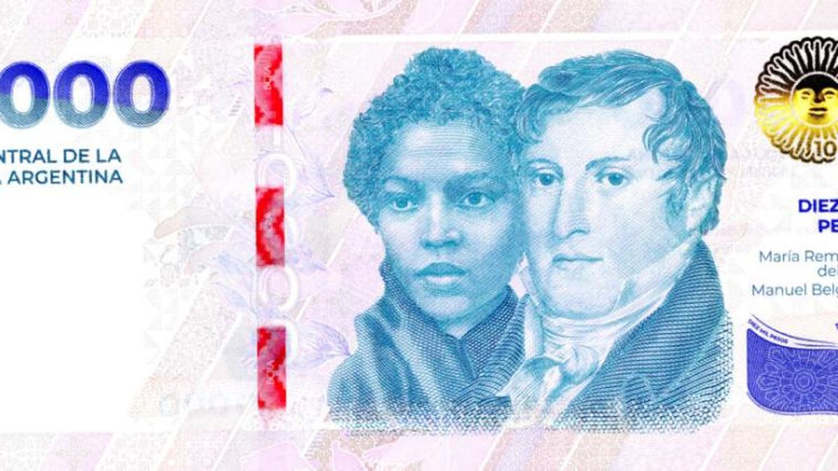 El Banco Central puso en circulación los billetes de $10.000: cómo ...