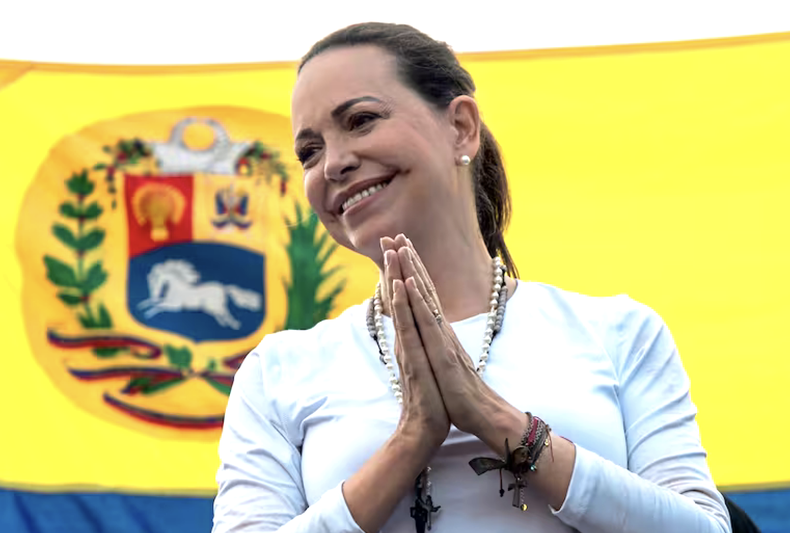 Premio Nobel de la Paz 2025 para María Corina Machado por su lucha por la democracia en Venezuela