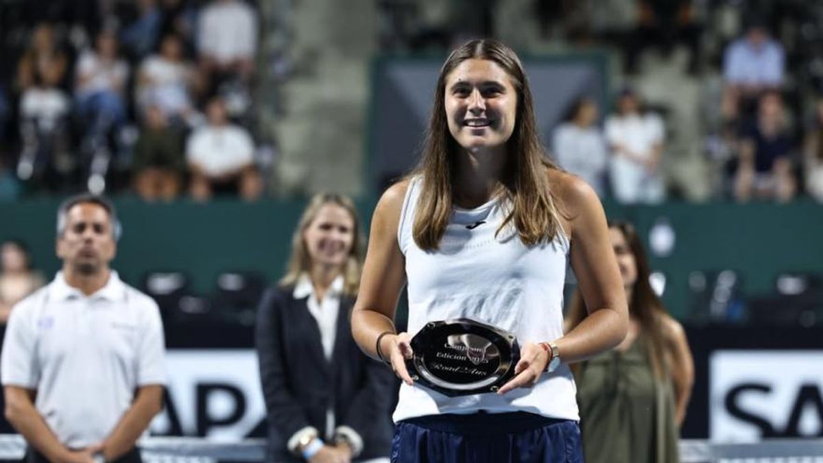 Julia Riera ganó el torneo de exhibición Camino a Australia