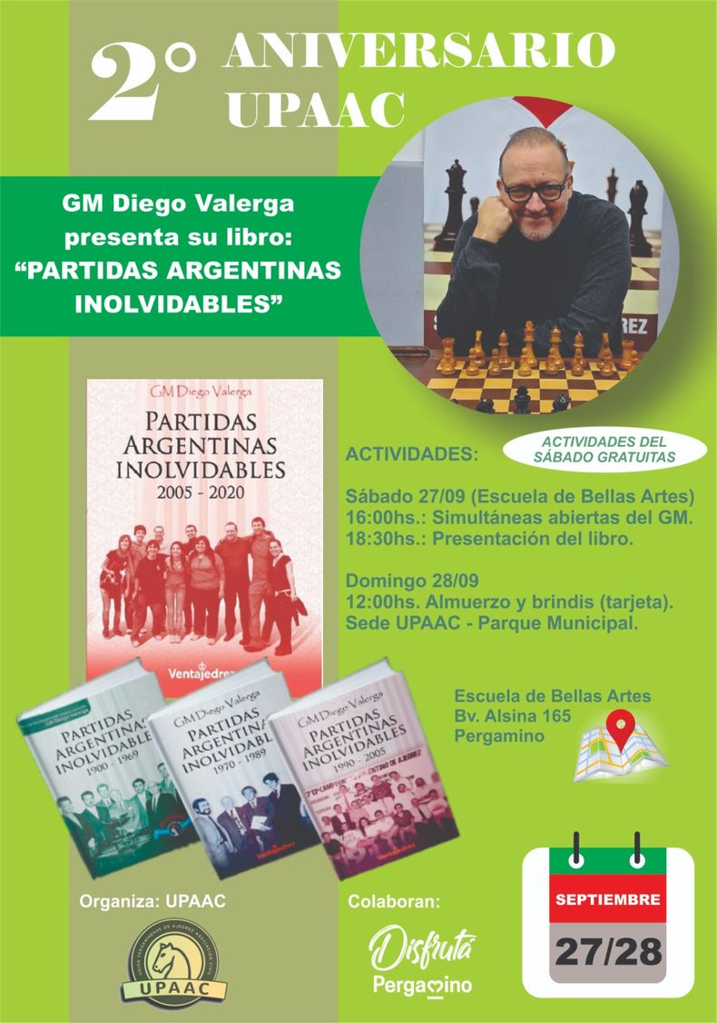 Diego Valerga visitará Pergamino por el 2° aniversario de la Unión ...