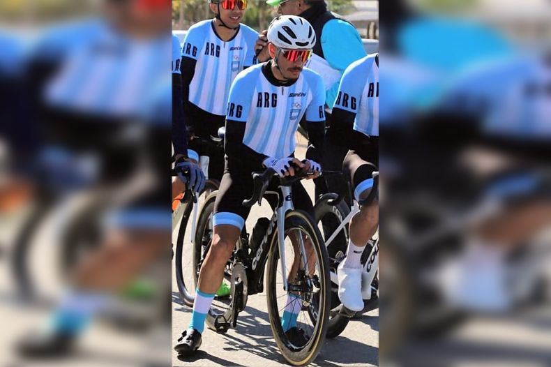 Sebastián Cianci noveno en la Vuelta La Paz con la Selección Argentina