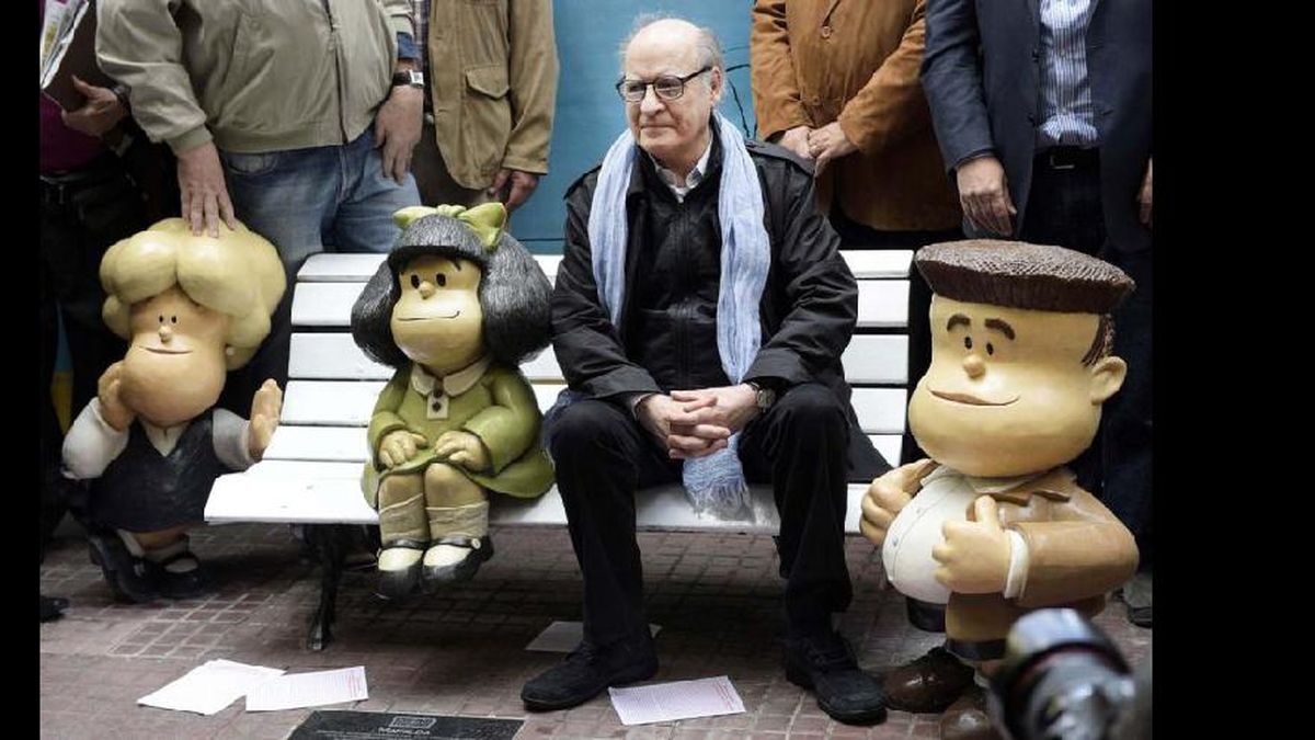 Murió el dibujante y humorista gráfico Quino, padre de la emblemática ...