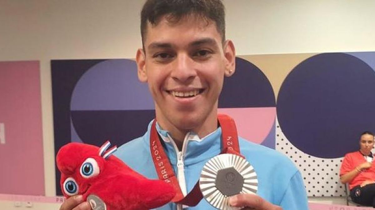 Alexis Chávez volvió a volar en París 2024: ganó la medalla de plata en ...