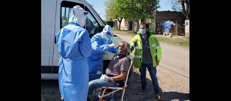 Realizaron un abordaje territorial en barrio Newbery para detectar ...