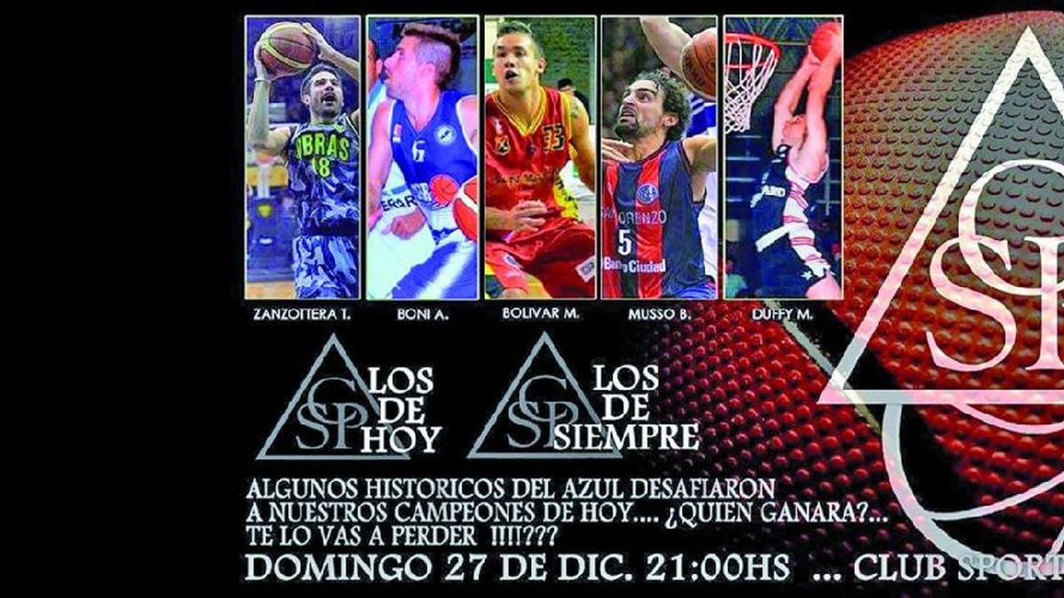 Basquetbol local: el plantel campeón de Sports enfrenta al equipo de ...