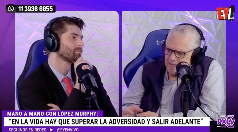 Ricardo López Murphy se quebró al hablar por primera vez sobre la ...