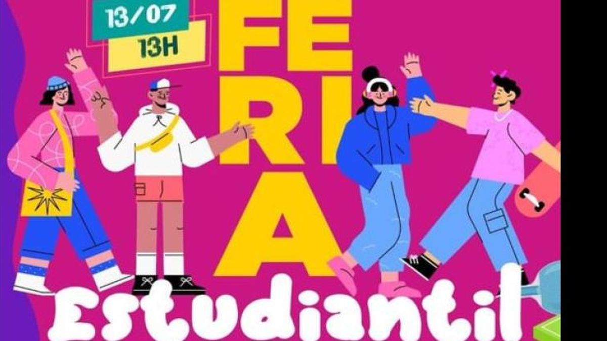 Feria Estudiantil para que los colegios recauden fondos