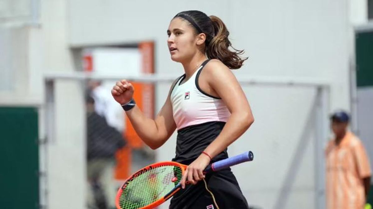Julia Riera dio el primer paso en la clasificación de Roland Garros